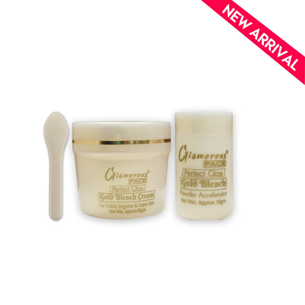 Glamorous Face Perfect Glow Gold Bleach Cream (Large)