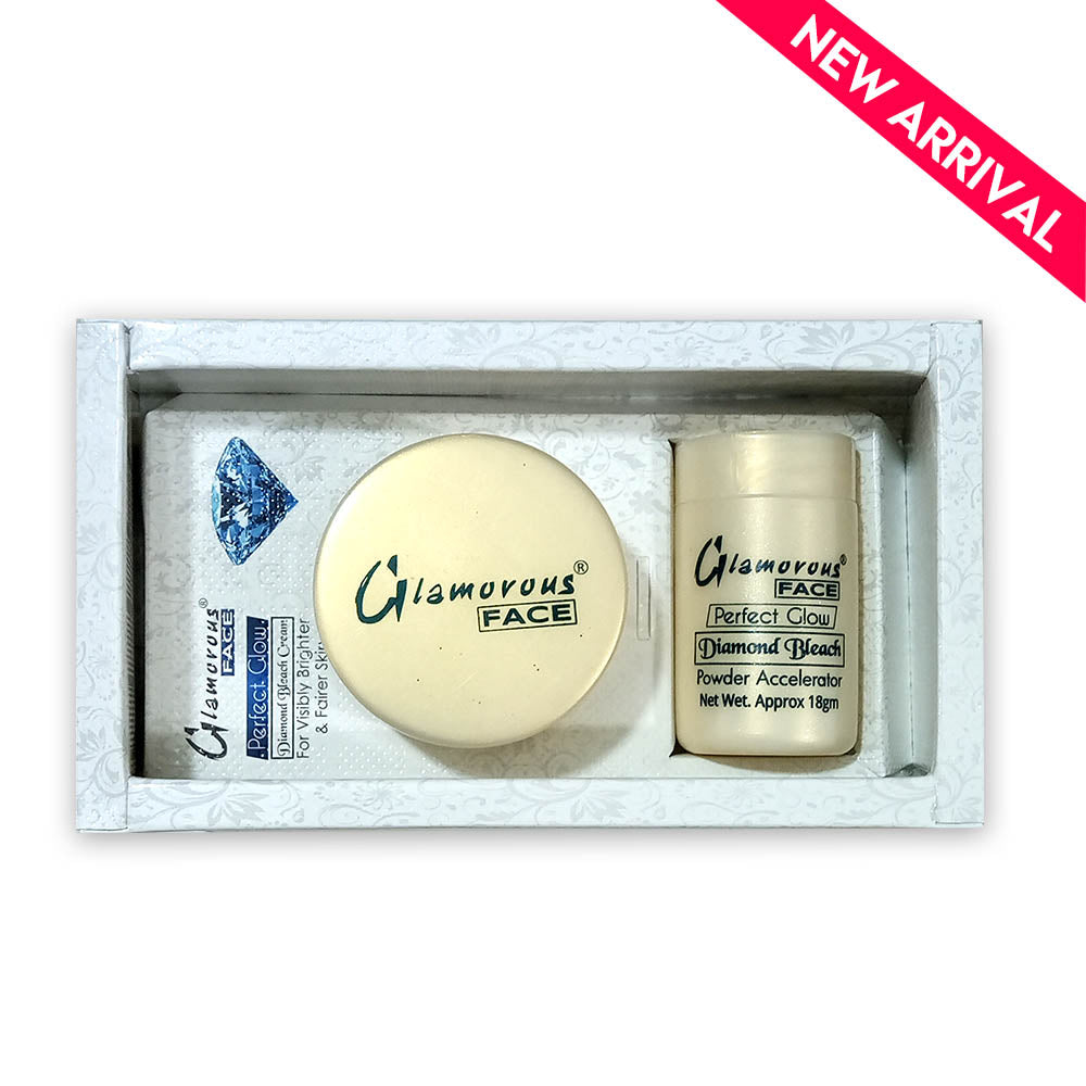Glamorous Face Perfect Glow Diamond Bleach Cream (Large) – Chapra ...